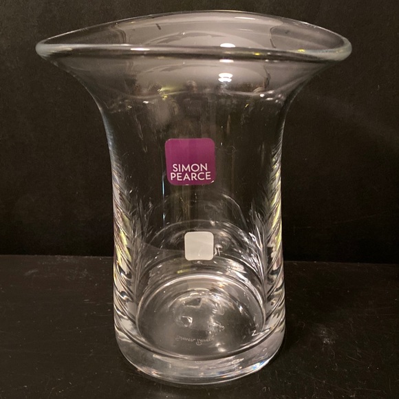 Simon Pearce | Accents | 6 Simon Pearce Barre Flared Rim Clear Crystal ...